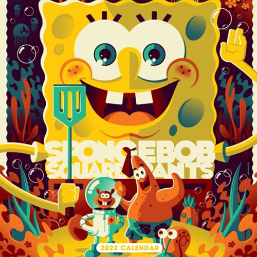 Spongebob Calendar 2022: CARTOON OFFICIAL Calendar 2022-2023 ,Calendar ...