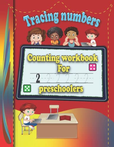 Fun tracing numbers and counting workbook for preschoolers: Preschool ...