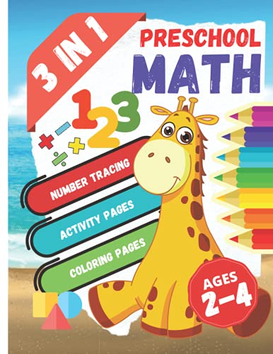 Preschool Math: Preschool Math: Numbers, Arithmetic, Counting: Toddler ...