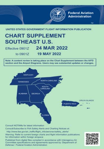 Chart Supplement: Southeast by Federal Aviation Administration | Goodreads