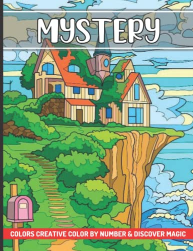 Mystery colors creative color by number & discover magic: hard to be ...