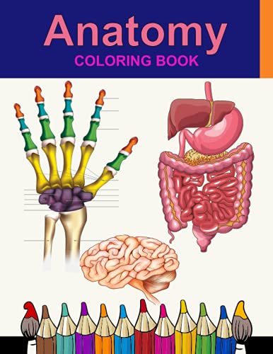 Anatomy Coloring Book: An Anatomy Coloring Book with Human Body ...