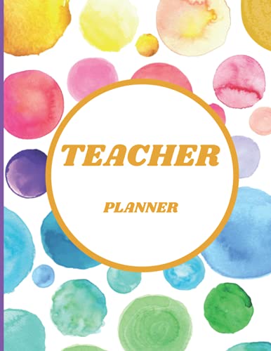 teacher planner: teacher planner 2021-2022 academic year by mrmr print ...