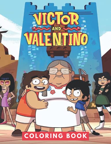 Victor and Valentino Coloring Book: JUMBO Coloring Book For Kids | Ages ...
