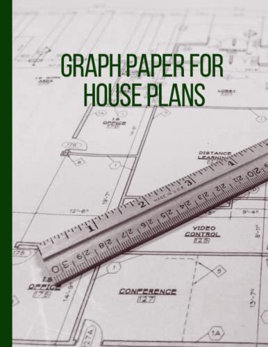 Graph Paper For House Plans: Perfect Graph Paper Composition Notebook ...