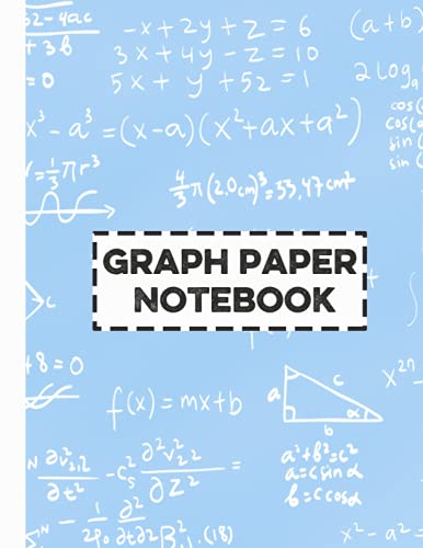 graph paper notebook: Composition Notebook for Math and Science ...