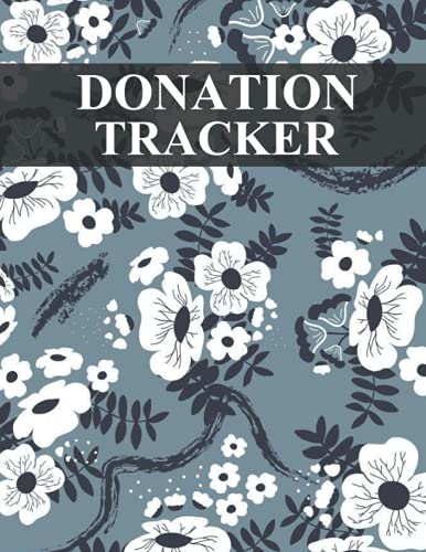 Donation Tracker: Donation Record Book For Tracking Donations ...