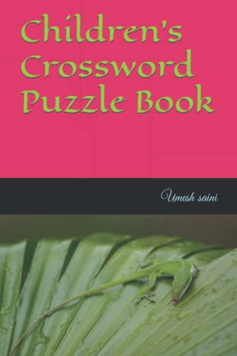 Children's Crossword Puzzle Book by Umesh saini | Goodreads