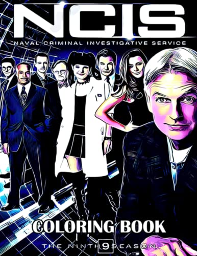 Ncis Coloring Book: Unique Fantasy Confidence Anxiety Books For Women ...