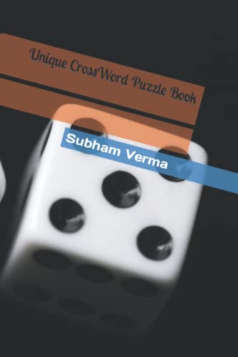 Unique CrossWord Puzzle Book by Subham Verma | Goodreads