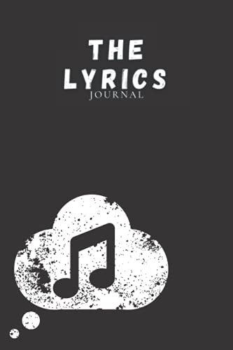 This Lyrics Journal: Lyrics Notebook To Write In / Songwriting Journal ...
