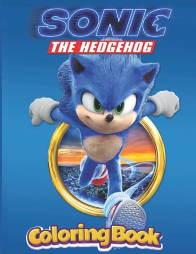 Sónic 2 Coloring Book: (2022 New Edition) Sónic the Hedgehog Coloring ...
