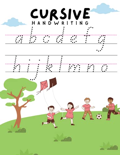 Cursive Handwriting Workbook: Cursive for beginners workbook. Engaging ...
