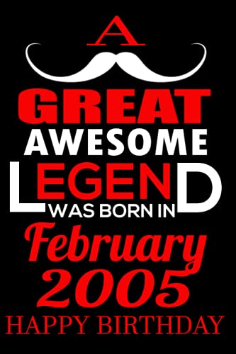 A Great Awesome Legend Was Born in February 2005 Happy Birthday ...