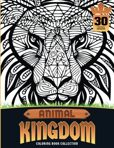 *ANIMAL* KINGDOM COLORING BOOK COLLECTION: “LET YOUR WILD SIDE OUT ...
