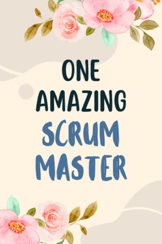 Scrum Master Notebook: Lined Blank Notebook Journal, an Appreciation ...