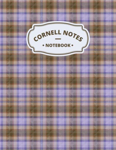 Cornell Notes Notebook: Note-Taking System for School and University ...