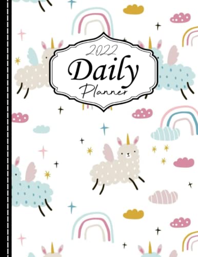 2022 Daily Planner: Nice Llama Cover, 2022 Planner, Great for Business ...