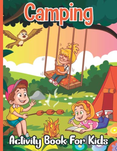 Camping Activity Book For Kids: Camping Activity and Puzzle Book For ...