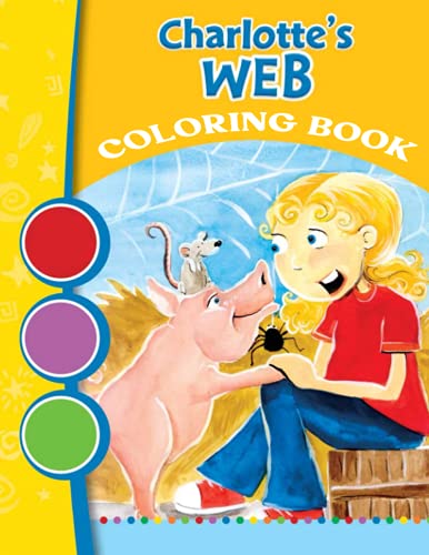 Charlottes Web Coloring Book: Interesting coloring book suitable for ...