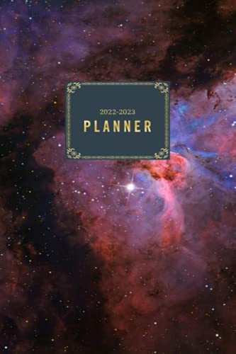 Next Year Planner 2020-2023 Planner Notebook Space Galaxy Nebula Galaxy ...
