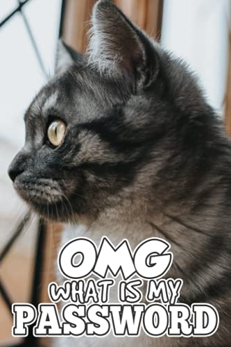 OMG What is my Password? Alphabetical Tabs Password Logbook: Internet ...