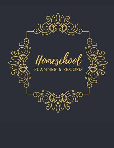 Homeschool Planner & Record Book: Fully Customizable Undated Organizer ...