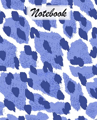 Notebook: Leopard Print Composition Notebook College Ruled,Leopard ...