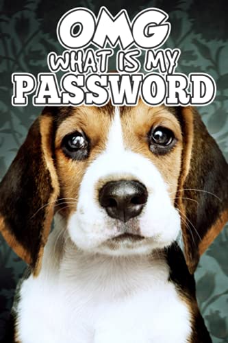 OMG What is my Password? Alphabetical Tabs Password Logbook: Internet ...