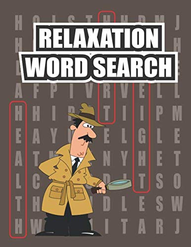 Relaxation Word Search: Word Searches Puzzle Book To Improve Spelling ...