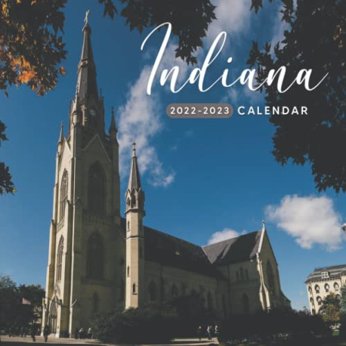 Indiana Calendar 2022 2023: 8.5" x 8.5" Mini Calendar from January 2022 ...