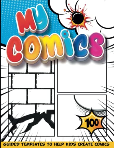 Comic Educational Craft For Girls To Fill In: Drawing Journal for Girls ...
