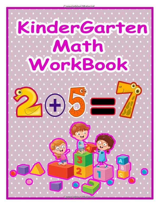KinderGarten Math WorkBook: Basic Math for kids age 2-5 , See and Say ...
