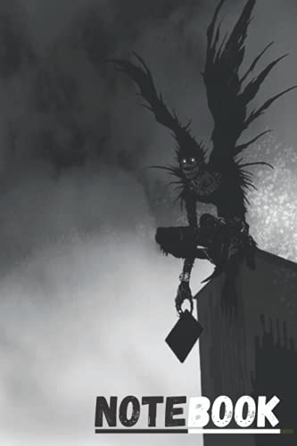 notebook: ryuk from death note notebook Lined Pages, Anime death note ...