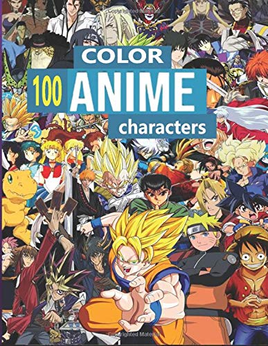 Color 100 anime characters: color +100 Mixed anime characters - anime ...