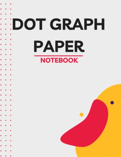 Dot graph paper notebook: Dot graph paper notebook journal with 100 ...