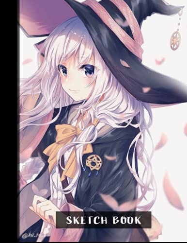 Anime Sketchbook: Fantasy Moe Anime Cute Girl Sketch Book Series for ...