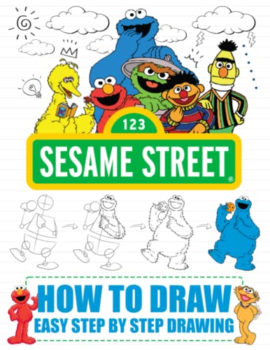 Sesame How To Draw: A Small Drawing And Sketching Characters In Street ...