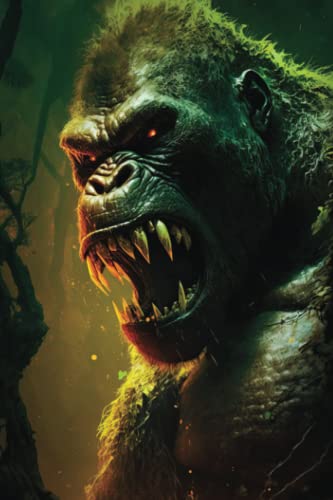 Journal: Icons of Horror: The Great Ape; a blank personal writing ...