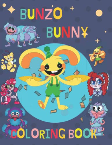 Bunzo Bunny Coloring Book: New Original Bunzo Bunny Coloring Book ...