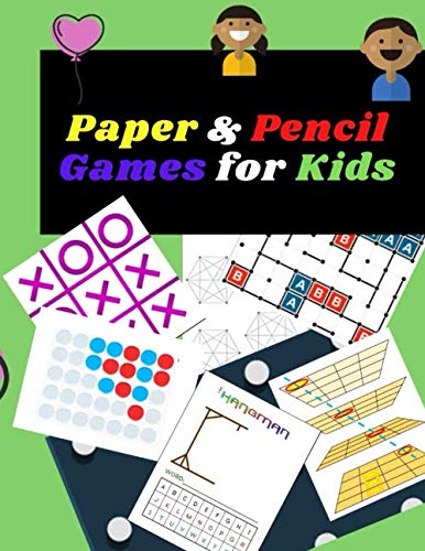 Paper & Pencil Games For kids: Fun Activities for Family Time Games for ...
