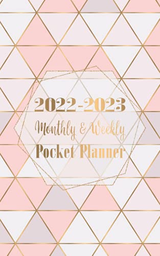 2022-2023 Monthly & Weekly Pocket Planner: 2022-2023 Two Year Planner ...