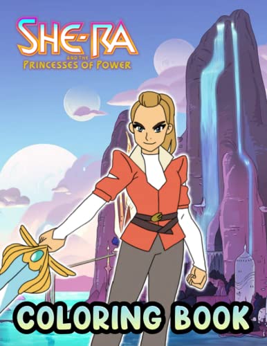 She-ra And The Princèsses Of Pówer Coloring Book: A Fabulous Coloring ...