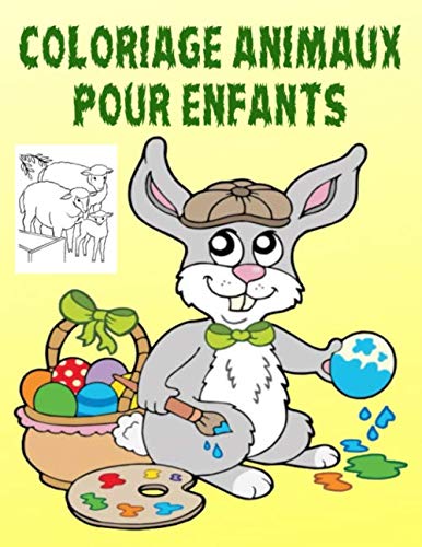 Coloriage animaux Pour Enfants: Cahier de dessin pour le tout petits ...