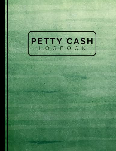 Petty Cash Log Book: Tracking Payments Money Management Receipt Book ...