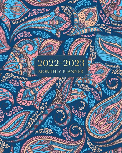 2022-2023 Monthly Planner: Two Year Monthly Planner 24 Months Calendar ...