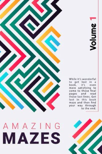 Maze Books for Kids, Maze Games, Maze Puzzle, Book Mazes for adults Vol ...