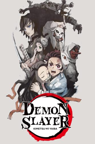 Demon Slayer Notebook: Great Notebook for School or as a Diary, Lined ...