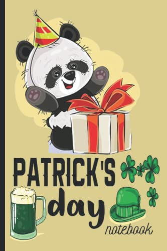 patrick's day notebook :: Notebook for Women & Men, Gift for St ...