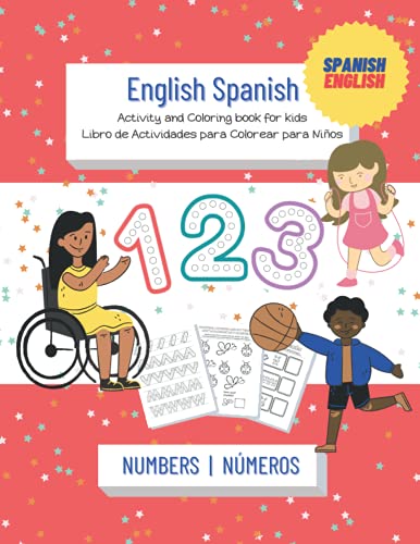 English Spanish Activity and Coloring Book for Kids Libro de ...